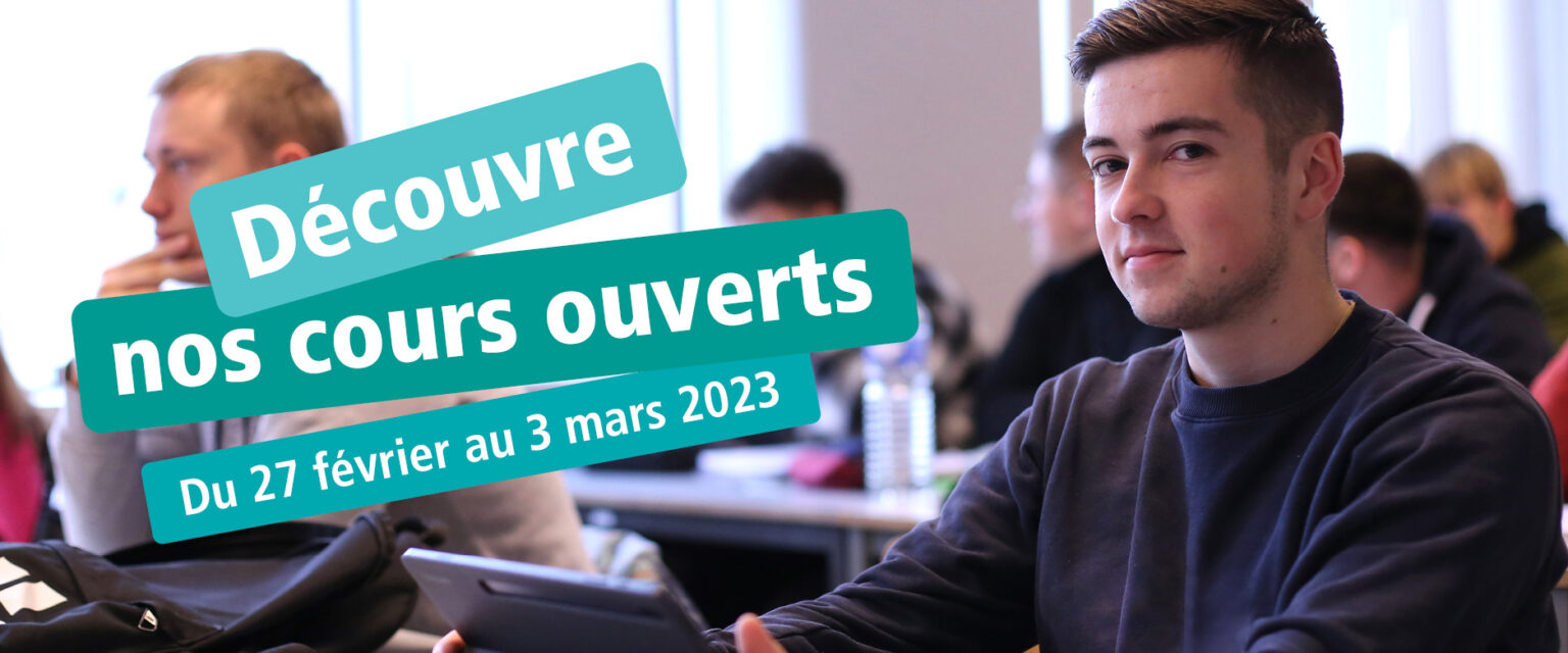 Cours ouverts - HELHa - Haute École Louvain en Hainaut