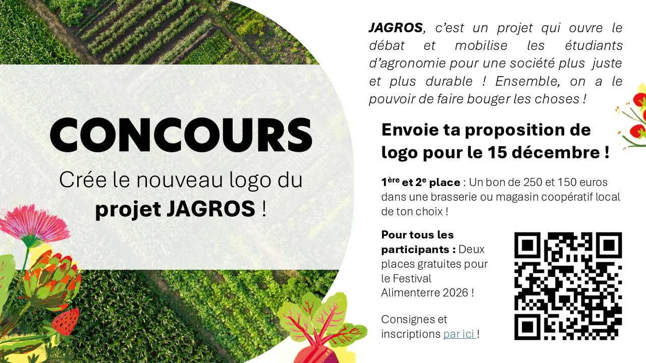 Un concours pour trouver LE nouveau logo JAGROS : place à la créativité ! - HELHa - Haute École ...
