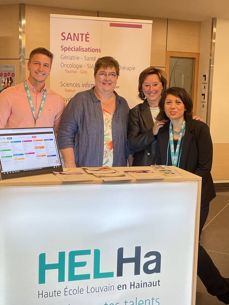 La HELHa participe au premier salon étudiant organisé par le CHwapi ...